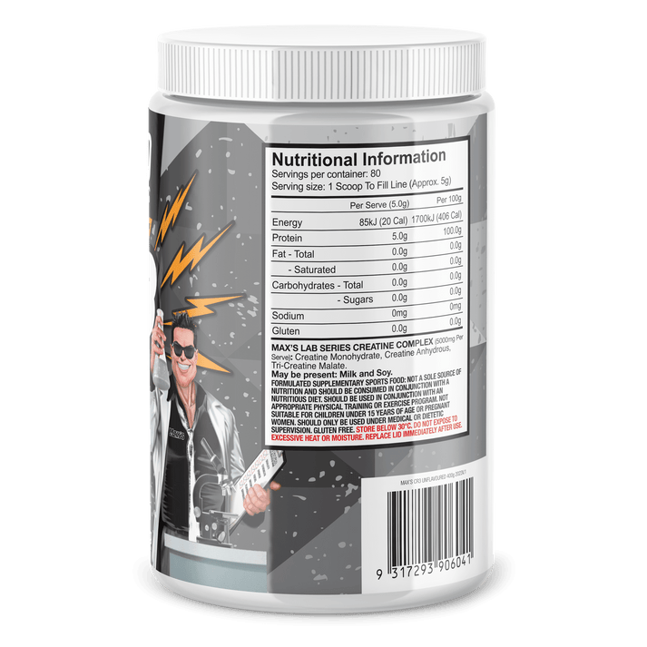 MAX'S Creatine CRx3 - High Potency Blend | MAX'S Protein Official ...