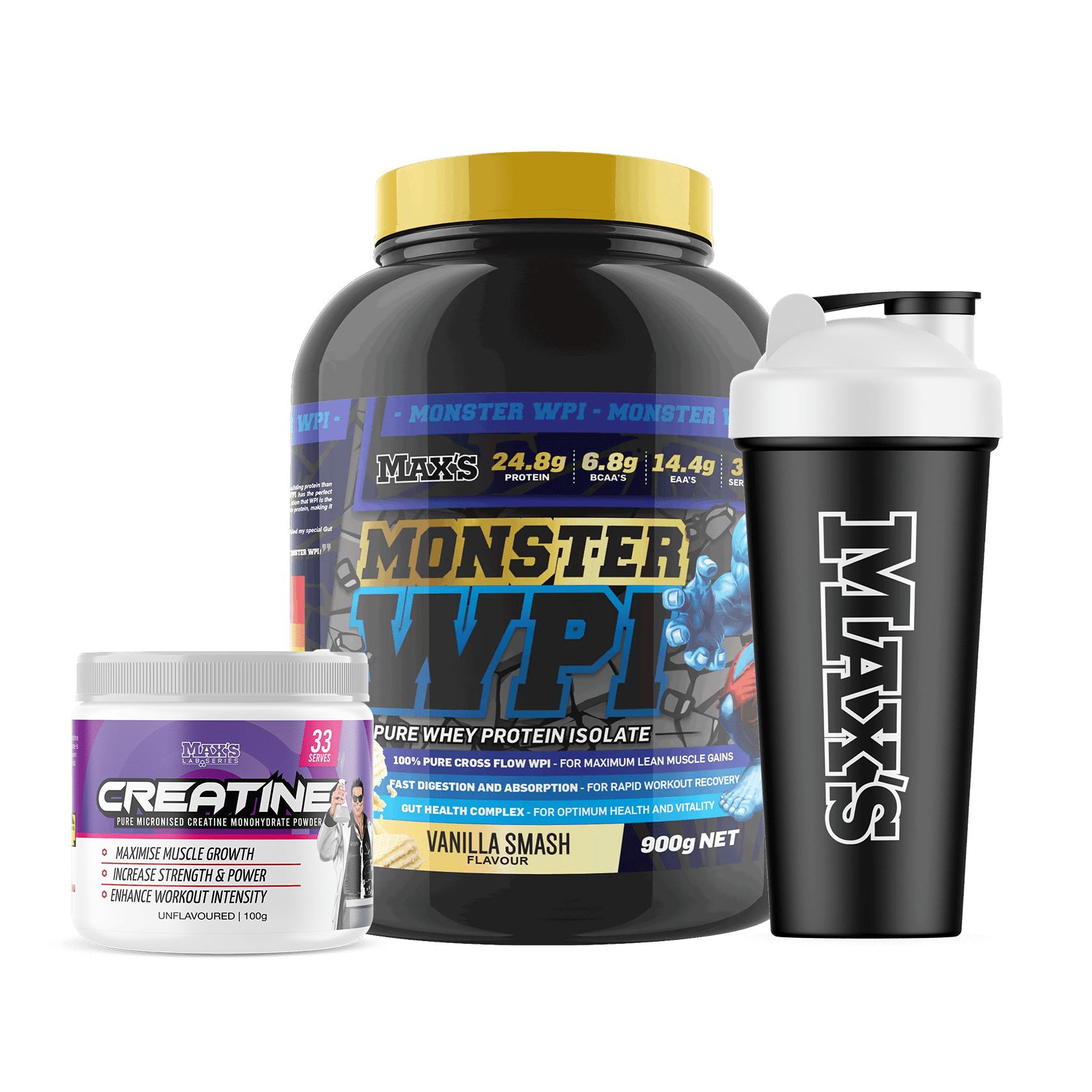 MAX'S MONSTER WPI Value Bundle – Max's Protein