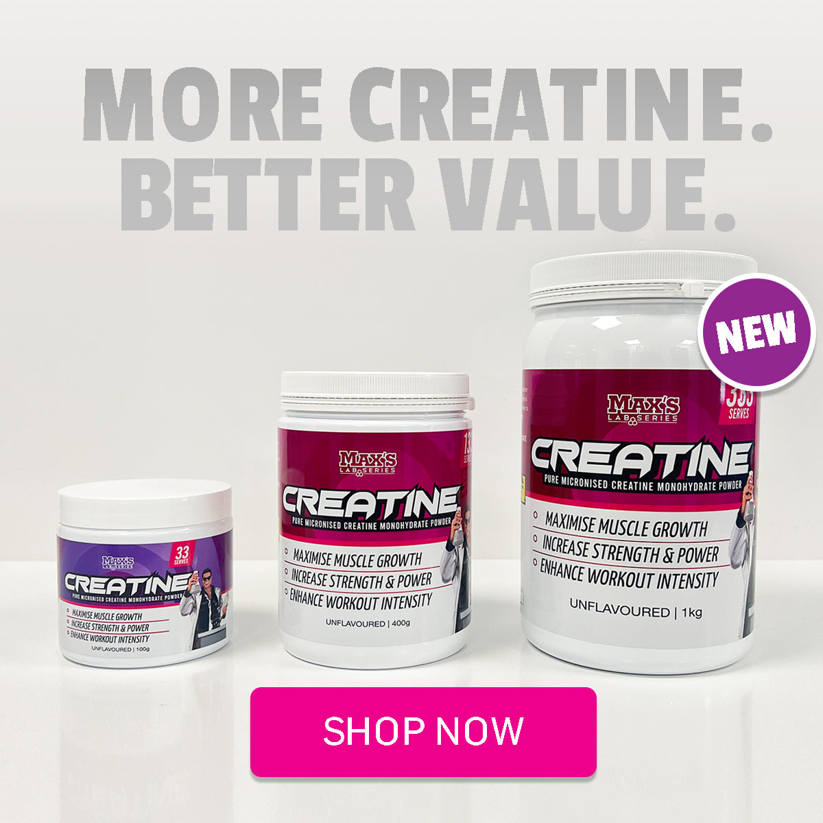 MAX'S Protein Australia Official | Gym Supplements For Men – Max's Protein