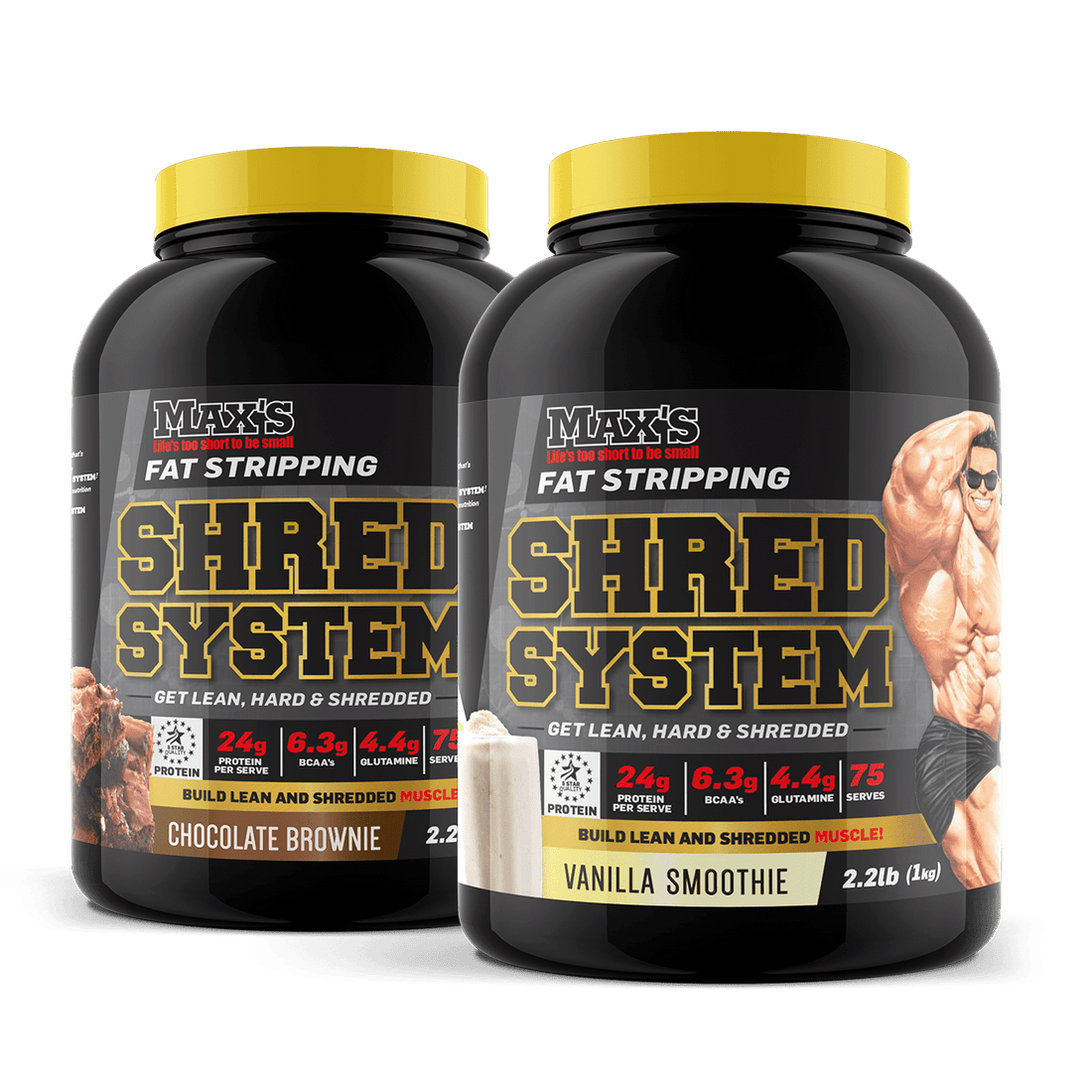Twin Pack: MAX'S Shred System | MAX'S Protein Official™ – Max's Protein