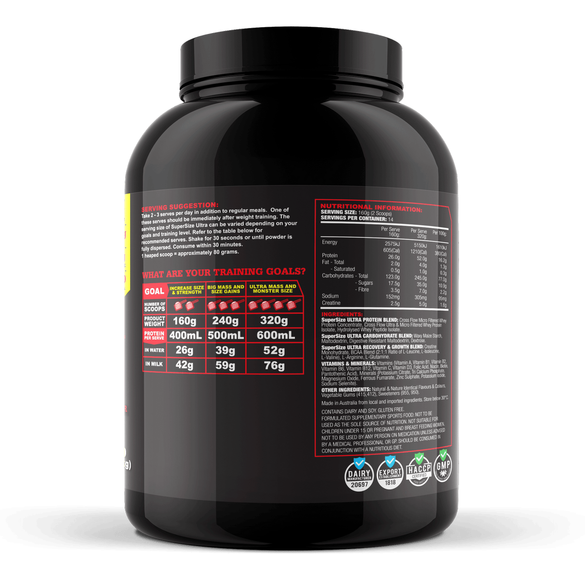 MAX'S SuperSize ULTRA - Build Muscle | MAX'S Protein Official™ – Max's ...